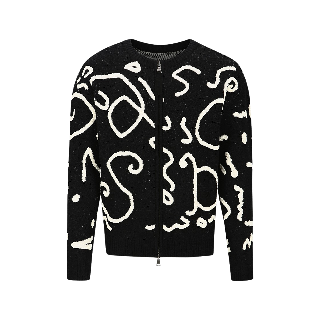 ADSB 앤더슨벨 ADSB 로고 크루넥 스웨터 블랙 | ADSB ANDERSSON BELL | KREAM