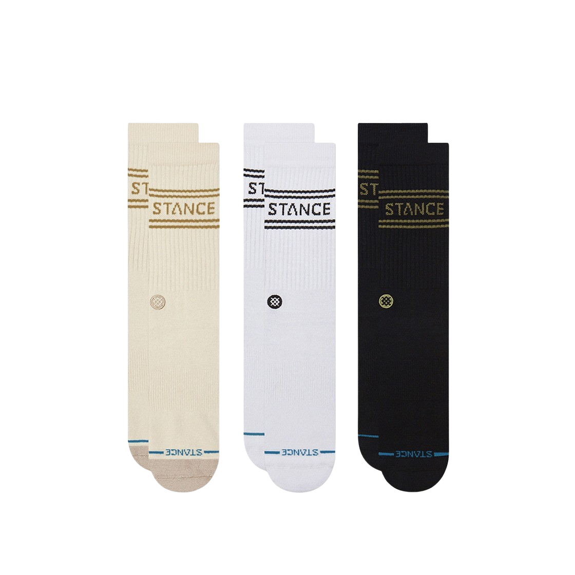 스탠스 베이직 3팩 오트밀 | STANCE | KREAM