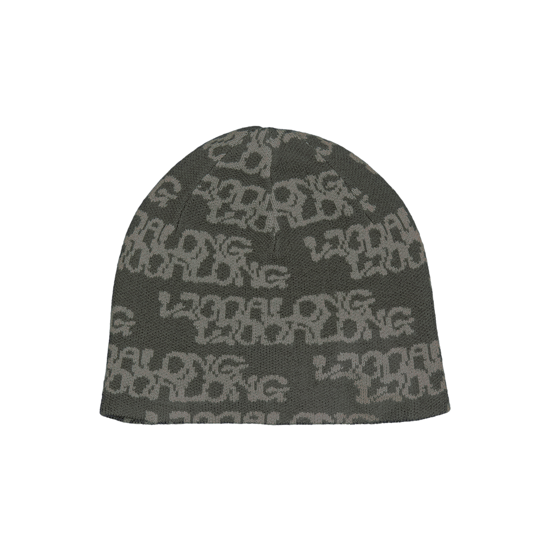 멜로우 레터링 패턴 비니 카키 | MELLOW | KREAM