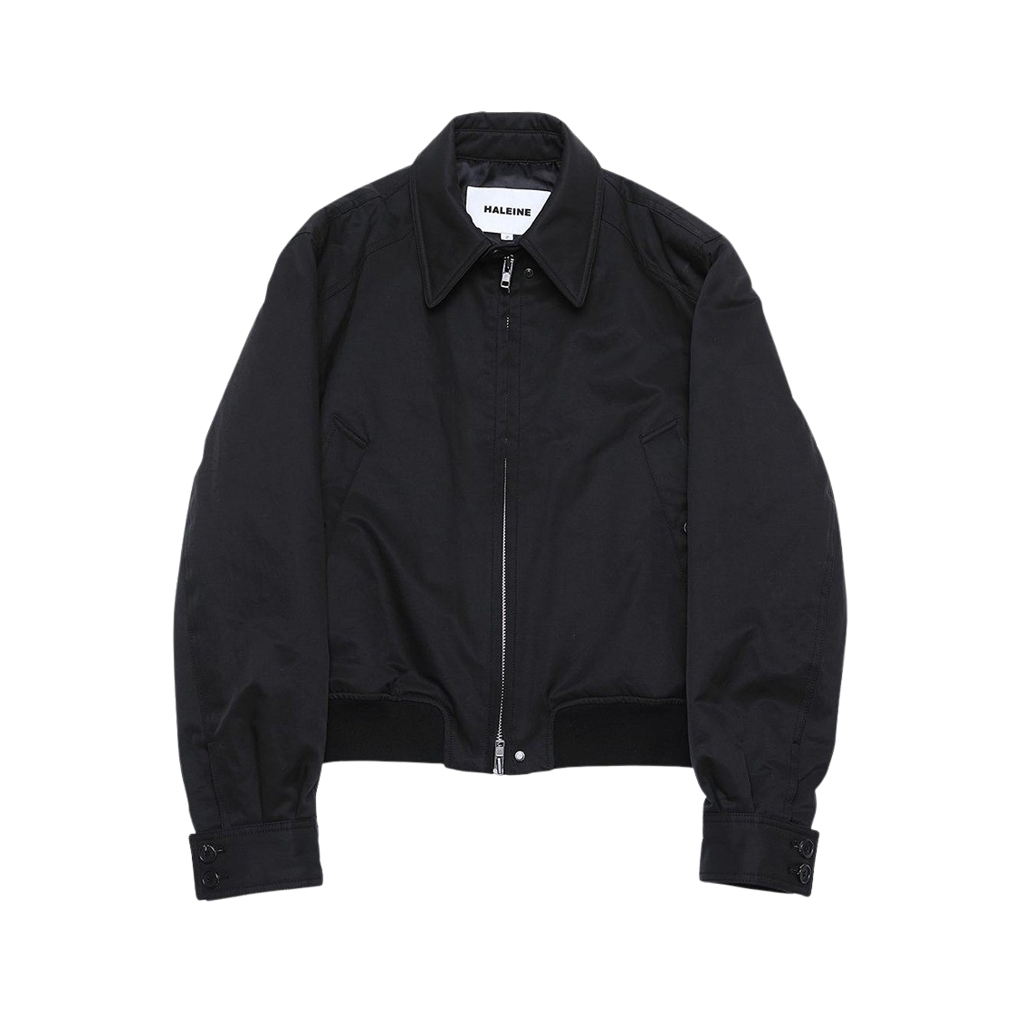 알렌느 패딩 3D 디테일 숏 자켓 블랙 | Haleine | KREAM