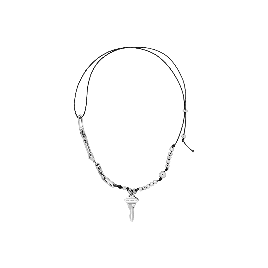 센티멍 넘버 409 키 로고 네크리스 | SENTIMENTS | KREAM