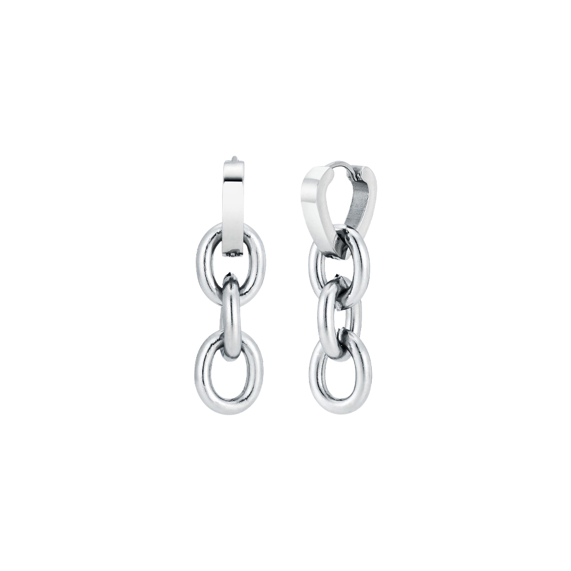 센티멍 넘버 314 하트 투웨이 이어링 실버 | SENTIMENTS | KREAM