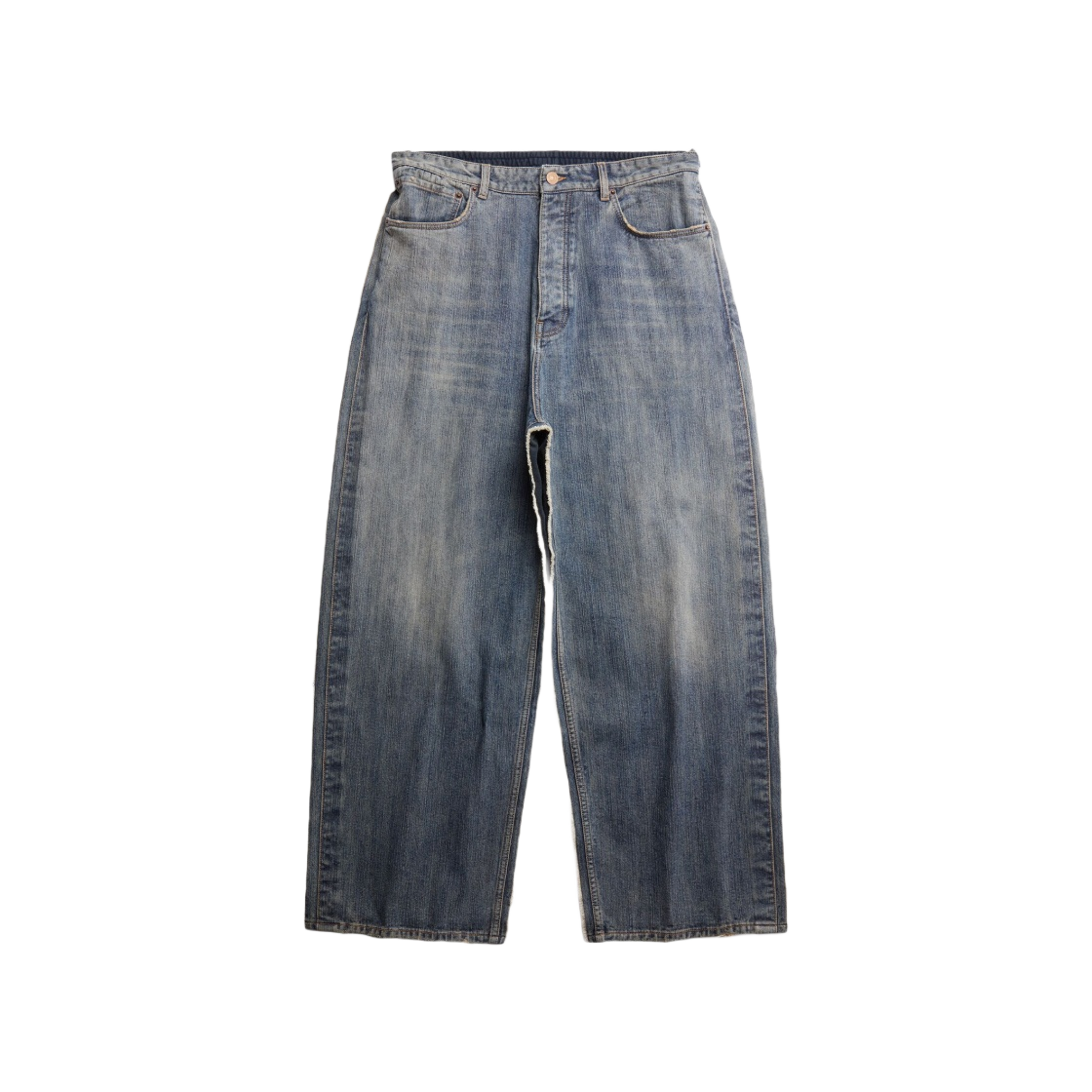 (W) 발렌시아가 하이브리드 배기 팬츠 라이트 블루 | Balenciaga | KREAM