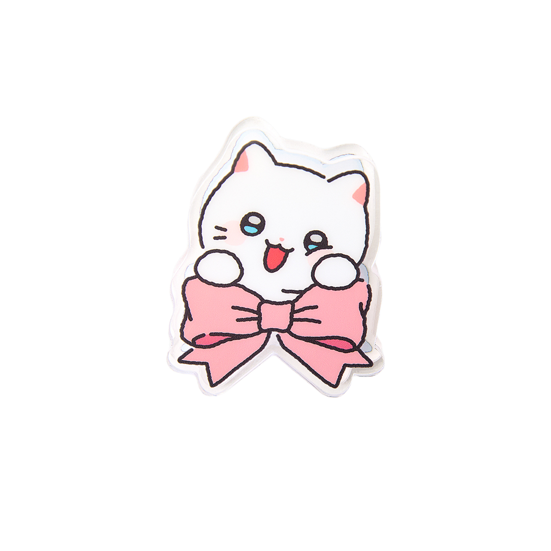 냐한남자 아크릴집게 리본 춘배 | Meow Man | KREAM