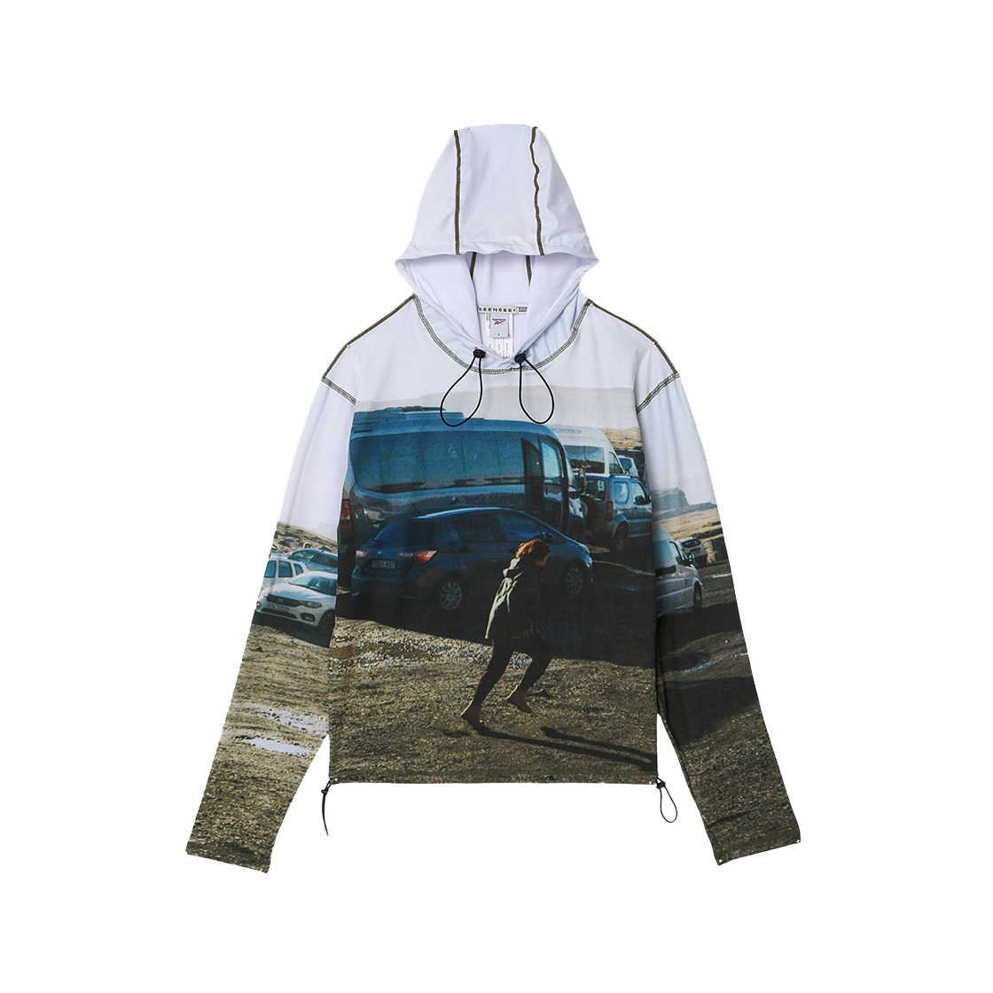 씬 x 리복 프린팅 후드 트랙탑 | SEEN | KREAM