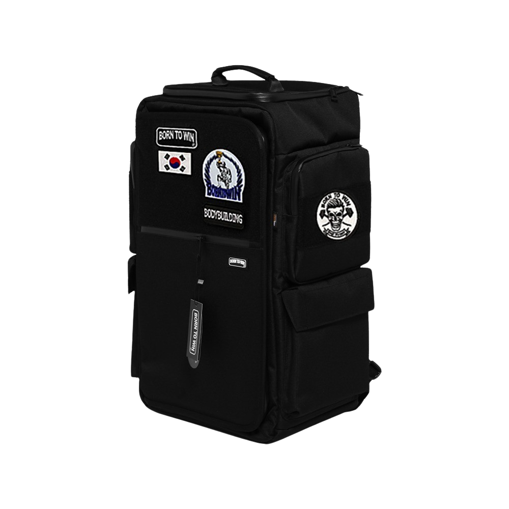 본투윈 B1 백팩 패치 버전 블랙 | BORN TO WIN | KREAM