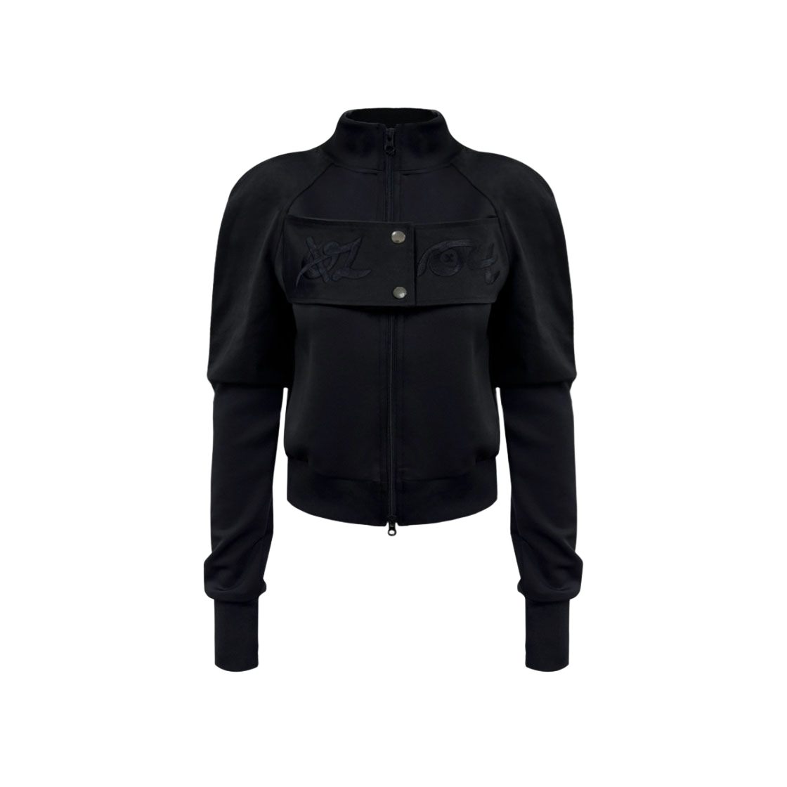 공일공사 플랩 자수 져지 집업 | 0104 | KREAM