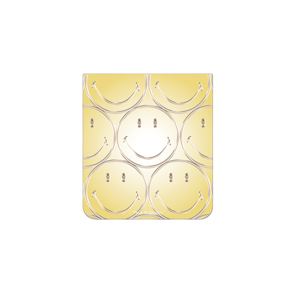 에스엘비에스 스마일리 옐로 플립수트 카드 갤럭시 Z 플립5/6 | SLBS | KREAM