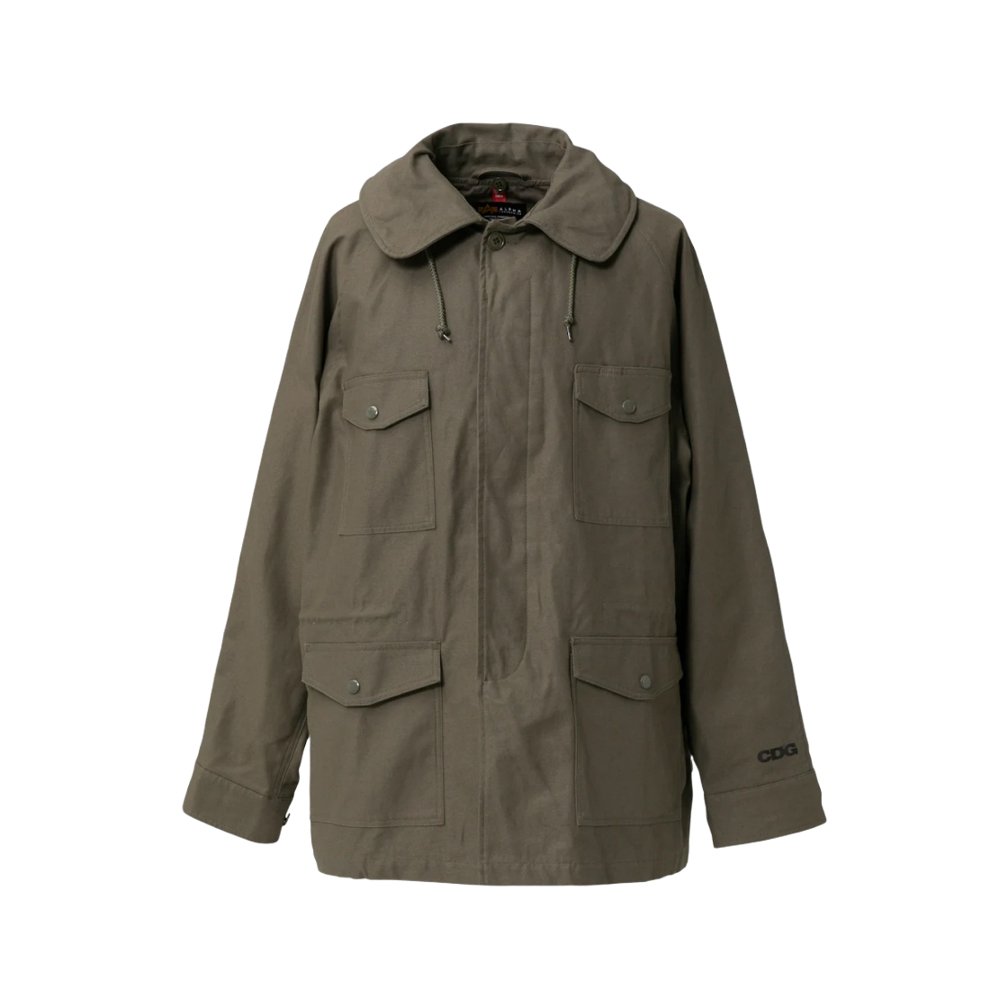 CDG x 알파 인더스트리 에어 포스 필드 자켓 카키 | CDG | KREAM