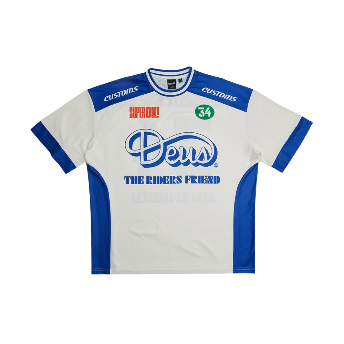 데우스 엑스 마키나 랜디 모토 티셔츠 빈티지 화이트 | Deus Ex Machina | KREAM