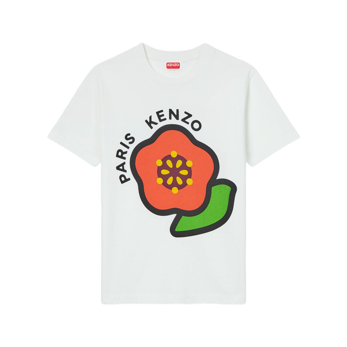 (W) 겐조 팝 루즈 티셔츠 오프 화이트 | Kenzo | KREAM