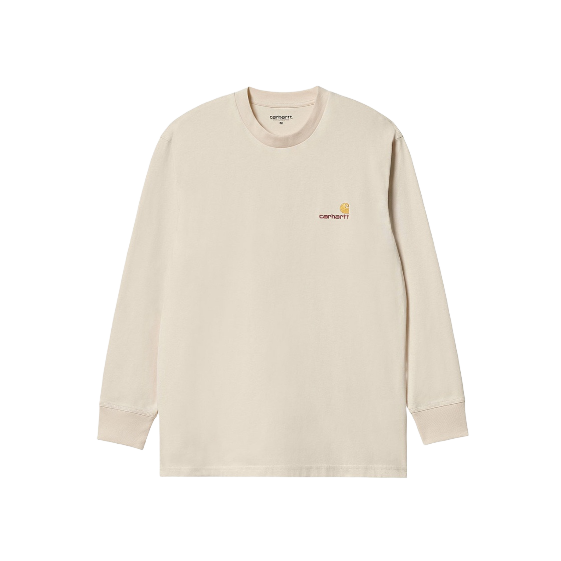 칼하트 WIP 아메리칸 스크립트 롱슬리브 티셔츠 내츄럴 | Carhartt WIP | KREAM