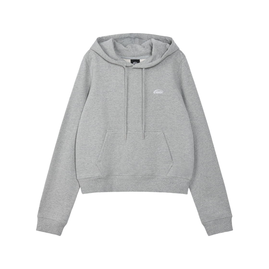 (W) 이미스 로즈 후드 멜란지 그레이 | Emis | KREAM