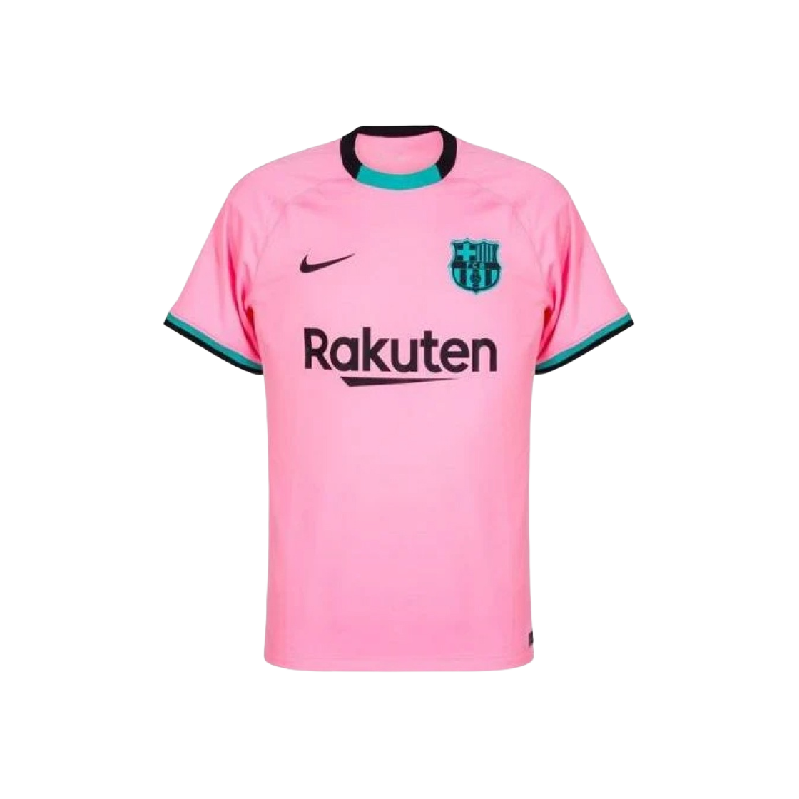 나이키 FC 바르셀로나 2020/21 드라이핏 스타디움 3rd 저지 핑크 빔 블랙 (논 마킹 버전) | Nike | KREAM
