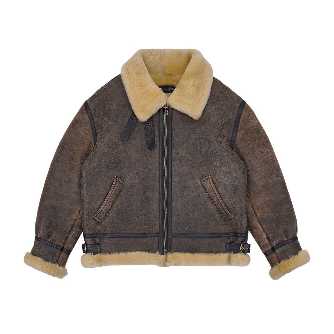 에스티유 램스킨 무스탕 브라운 | STU | KREAM