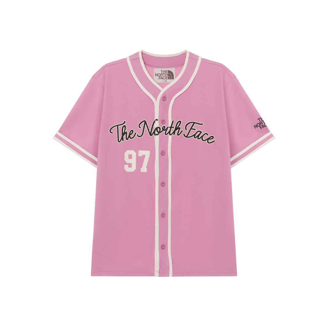 노스페이스 TNF 크루 숏슬리브 저지 탑 라이트 핑크 - 25SS | The North Face | KREAM