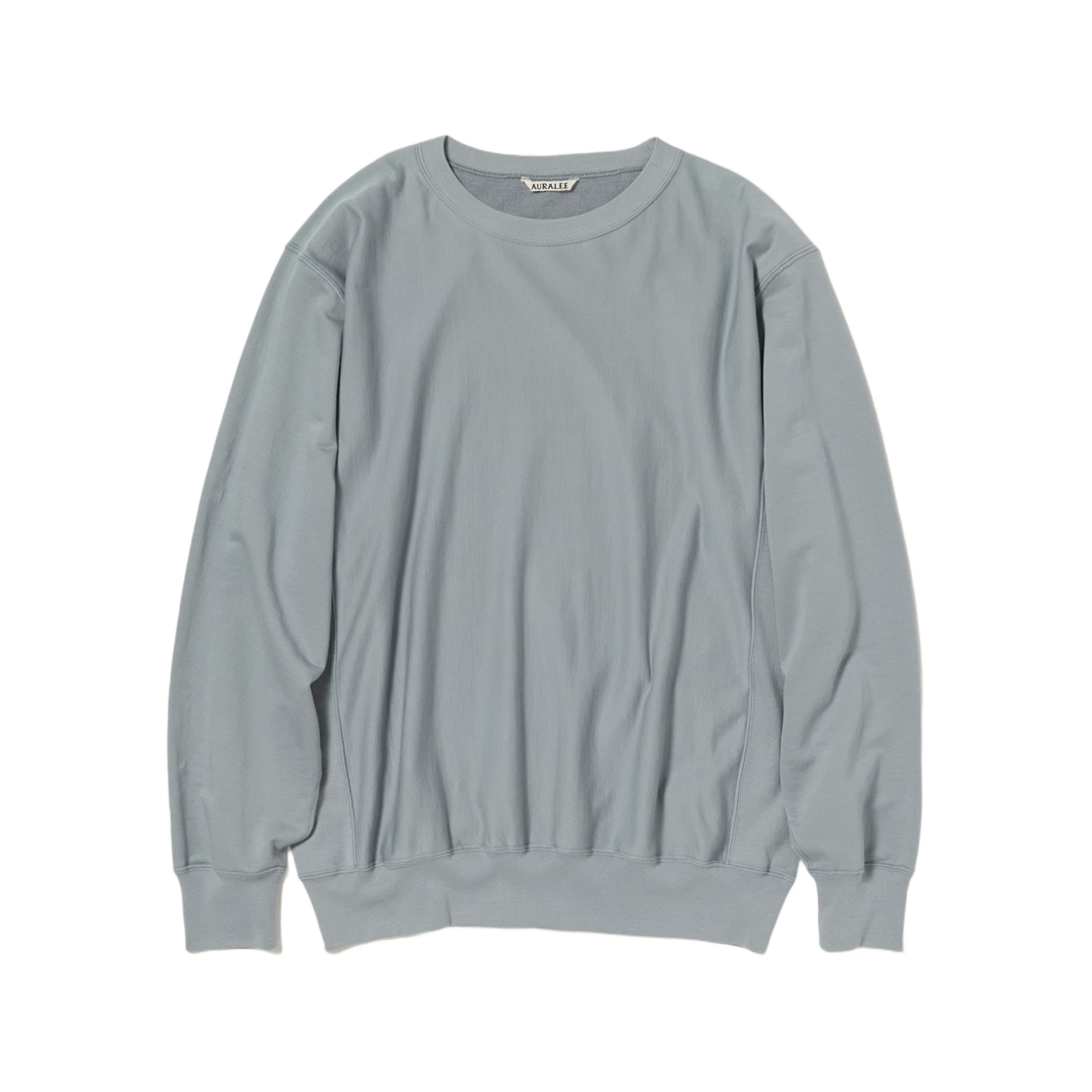 오라리 엘라스틱 하이 게이지 스웨트 P/O 애쉬 그레이 - 25SS | Auralee | KREAM