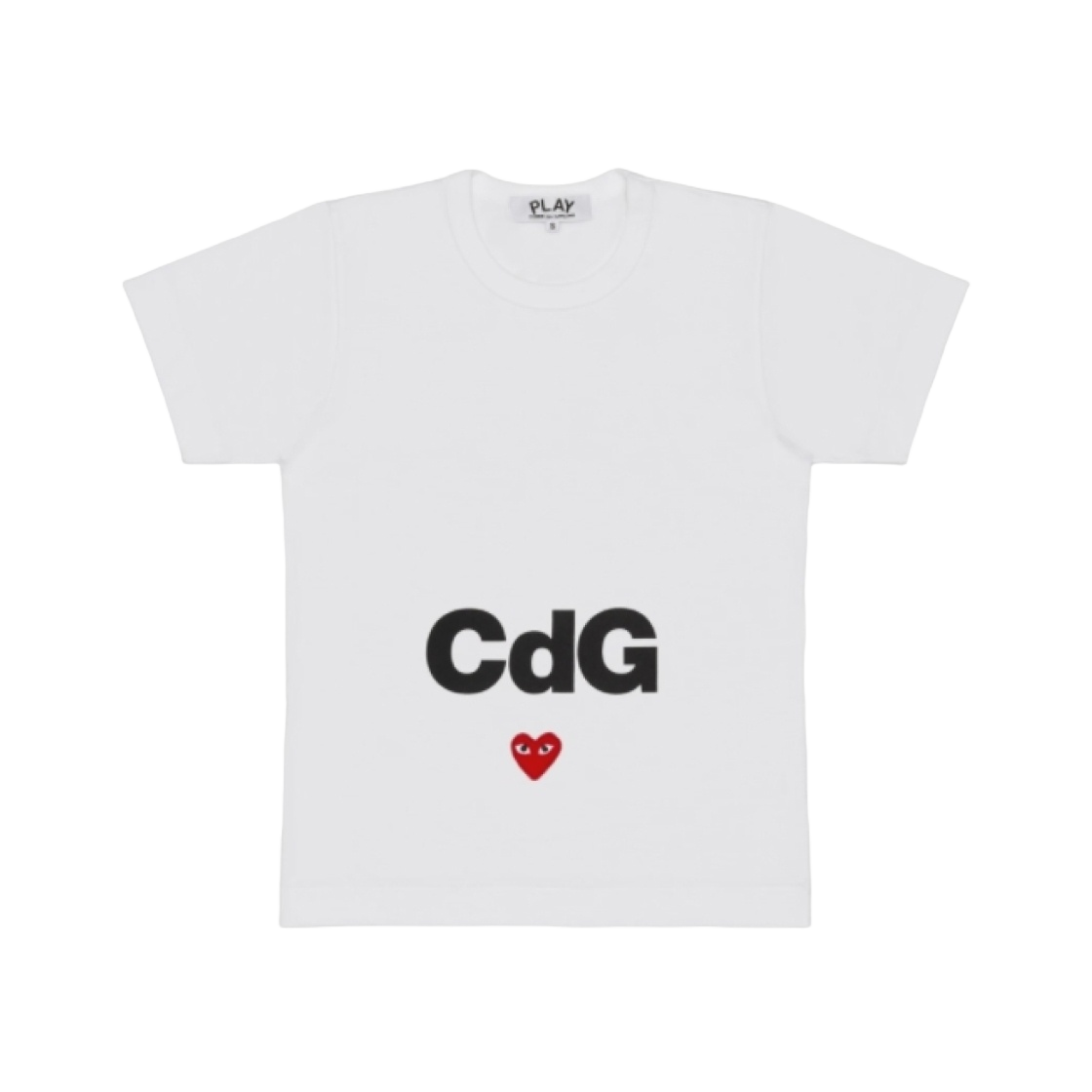 플레이 꼼데가르송 x CDG 티셔츠 화이트 | Play Comme des Garcons | KREAM