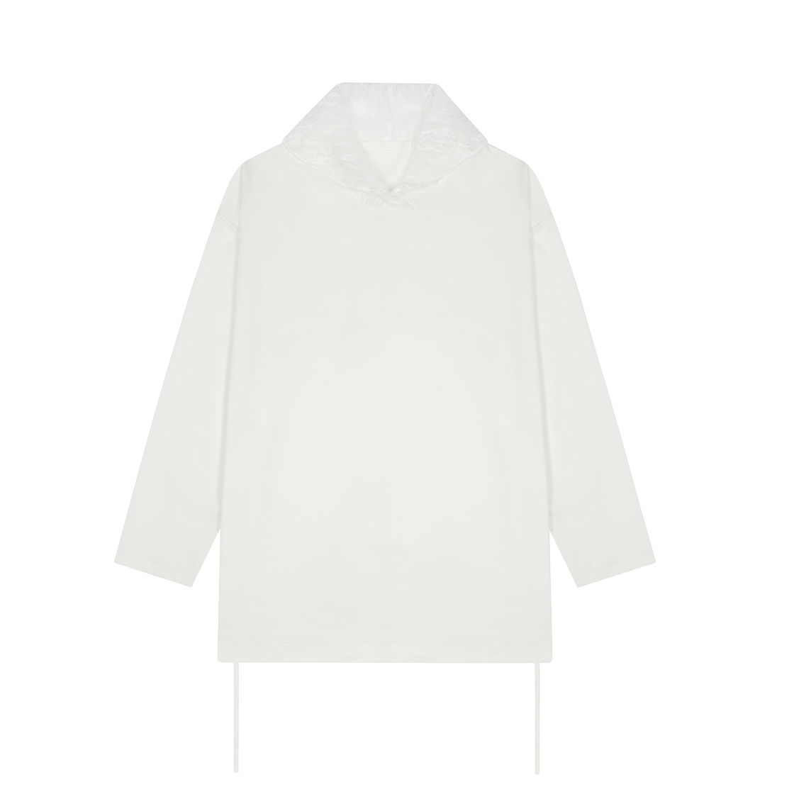 씬 레이스 스카프 넥 롱슬리브 아이보리 | SEEN | KREAM