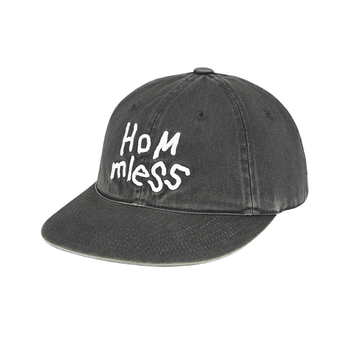 홈리스 로고 캡 블랙 | Hommless | KREAM
