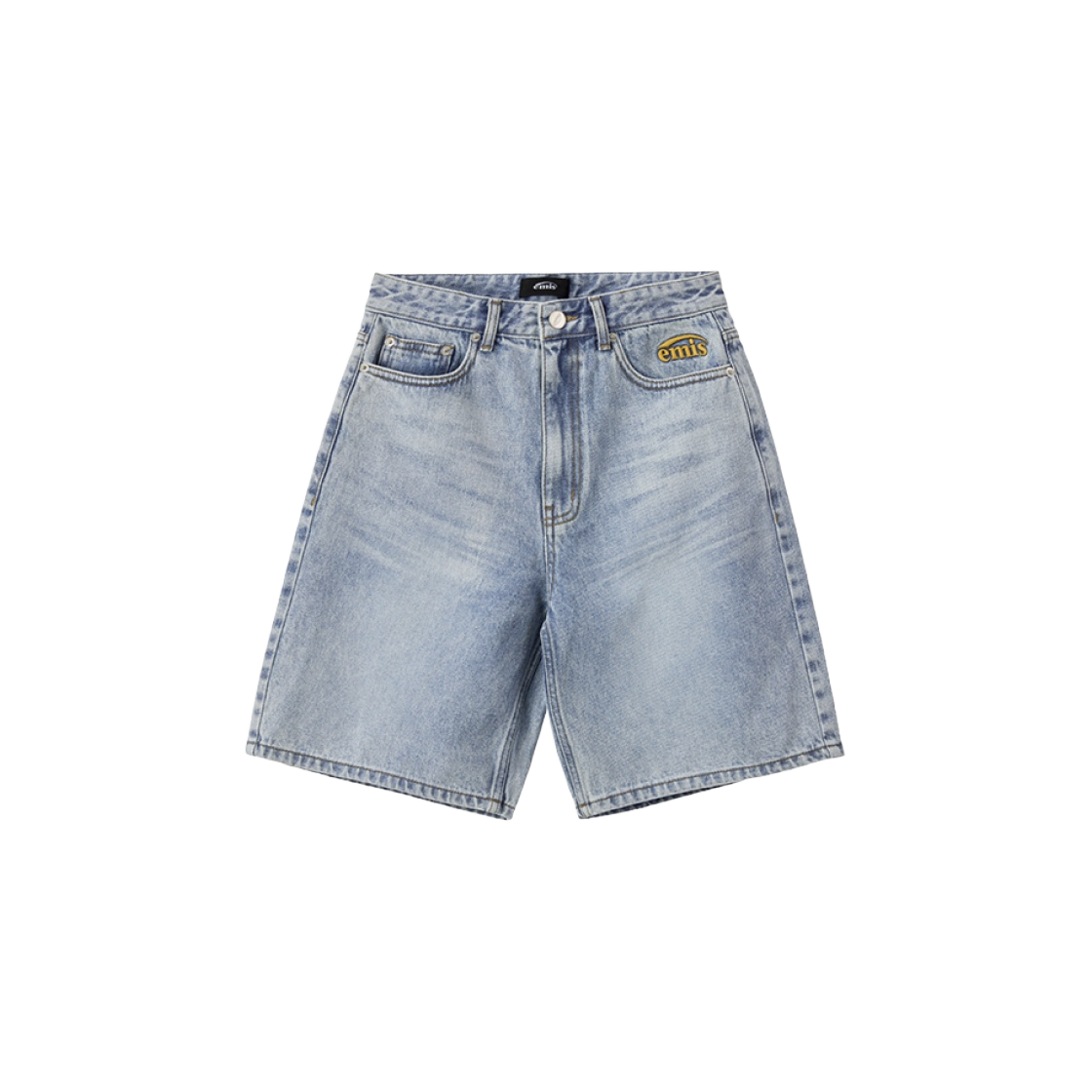 (W) 이미스 로우라이즈 하프 진 블루 | Emis | KREAM