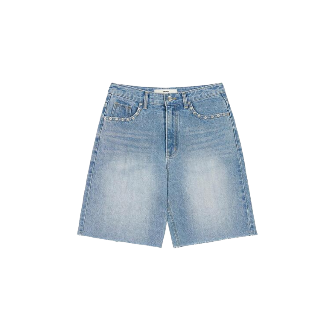 (W) 다이닛 스터드 데님 쇼츠 라이트 블루 | Deinet | KREAM