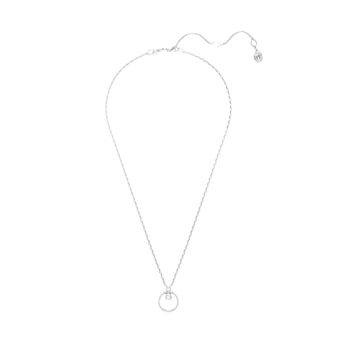 (W) 스와로브스키 콘스텔라 펜던트 파베 라운드 컷 화이트 로듐 플래팅 | Swarovski | KREAM