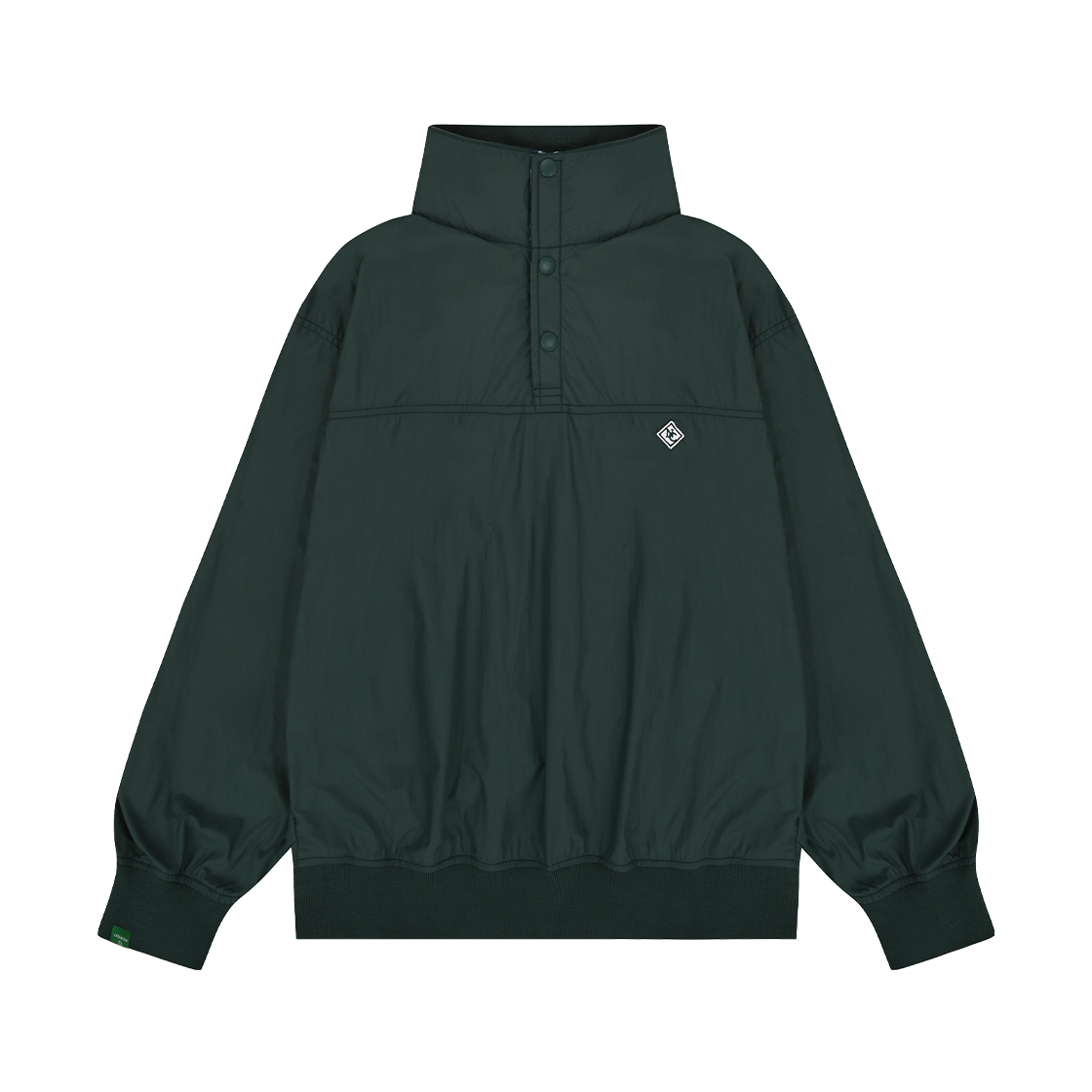 노컨텐츠 160. 나일론 스웻셔츠 그린 | NOCONTENT | KREAM