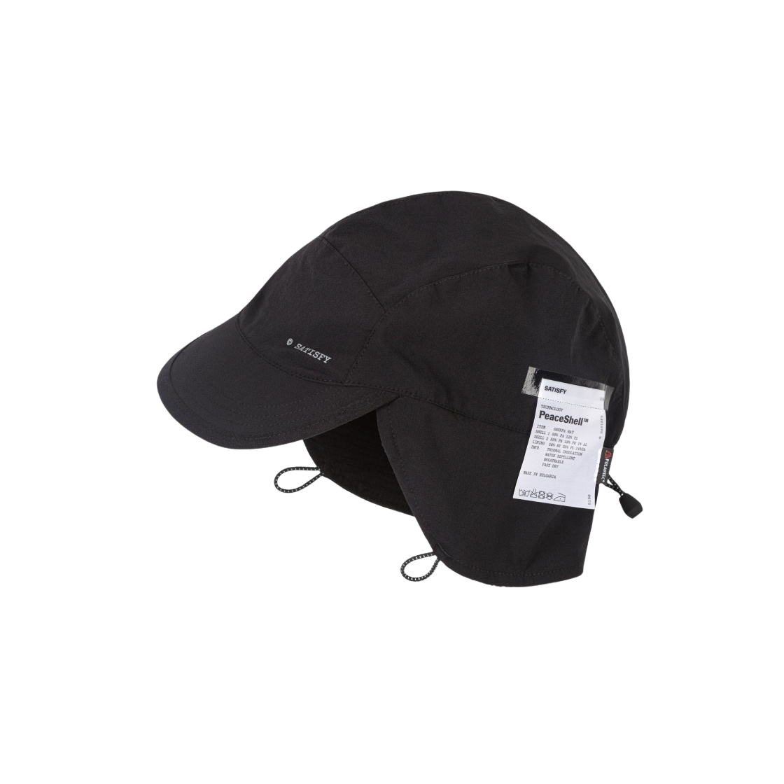 새티스파이 피스쉘 쉐르파 캡 블랙 | Satisfy | KREAM