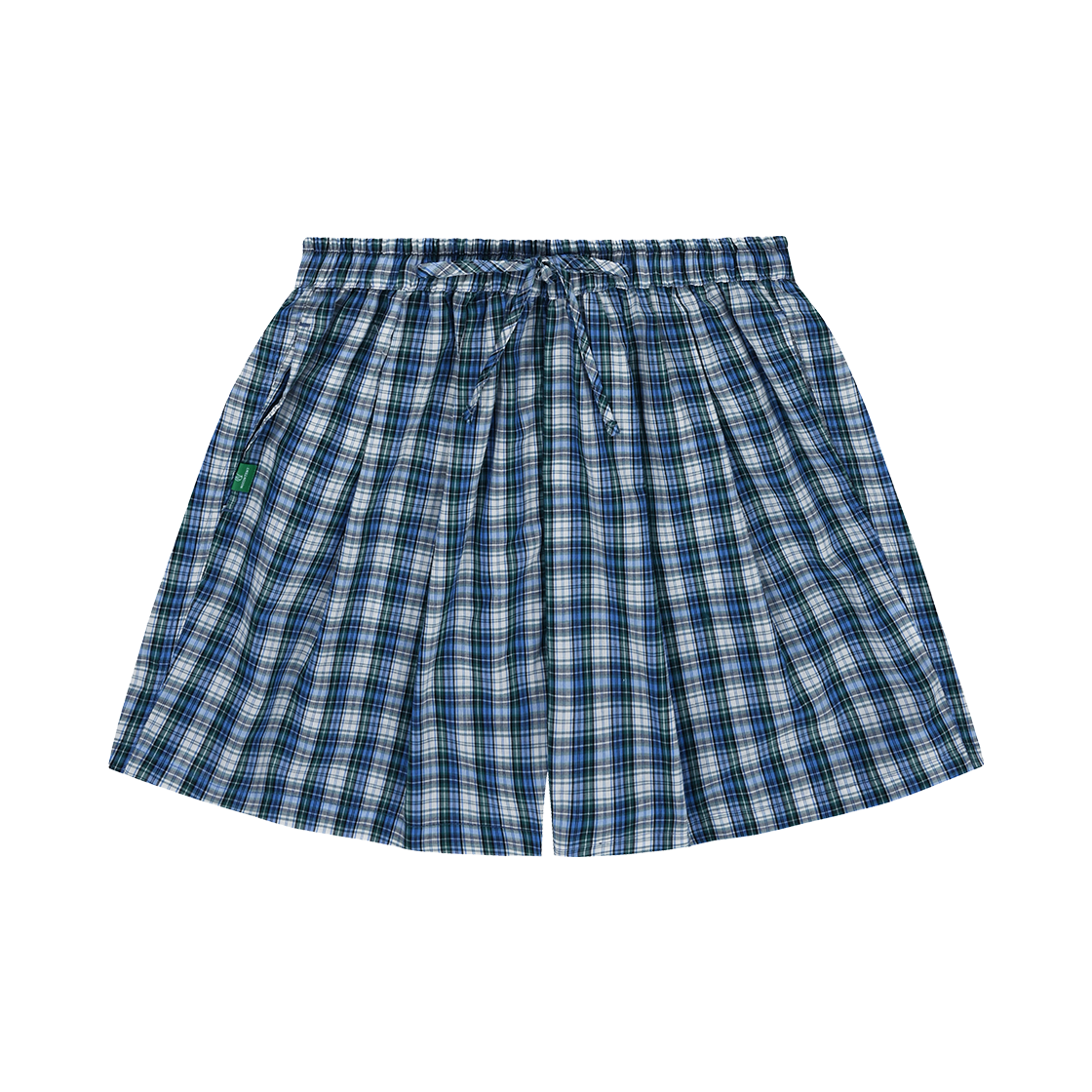 노컨텐츠 167. 체크 숏 팬츠 그린 체크 | NOCONTENT | KREAM