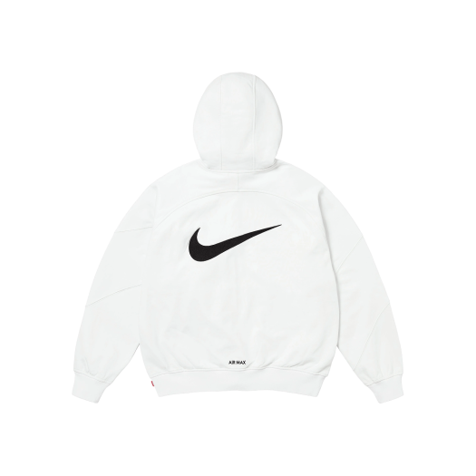 슈프림 x 나이키 집업 후드 스웨트셔츠 헤더 그레이 - 25SS | Supreme | KREAM