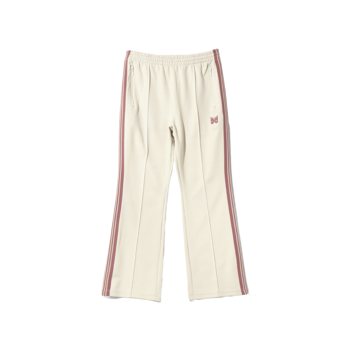 니들스 부츠컷 트랙 팬츠 폴리 스무스 아이보리 | Needles | KREAM