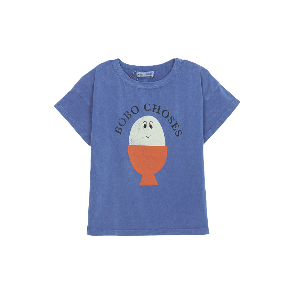 (키즈) 보보쇼즈 숏슬리브 티셔츠 블루 | Bobo Choses | KREAM