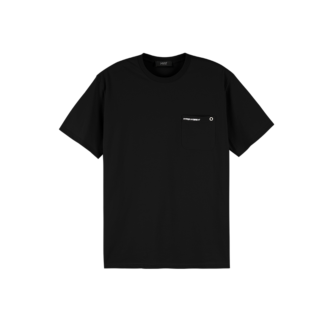 하이투 아일렛 포인트 포켓 티셔츠 블랙 | HYII | KREAM