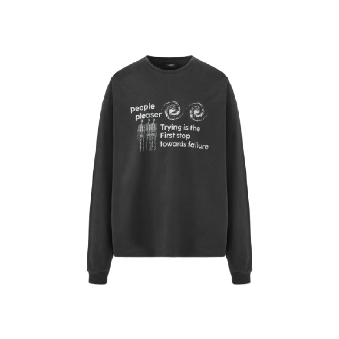 디엔에스알 투워드 롱슬리브 차콜 | DNSR | KREAM