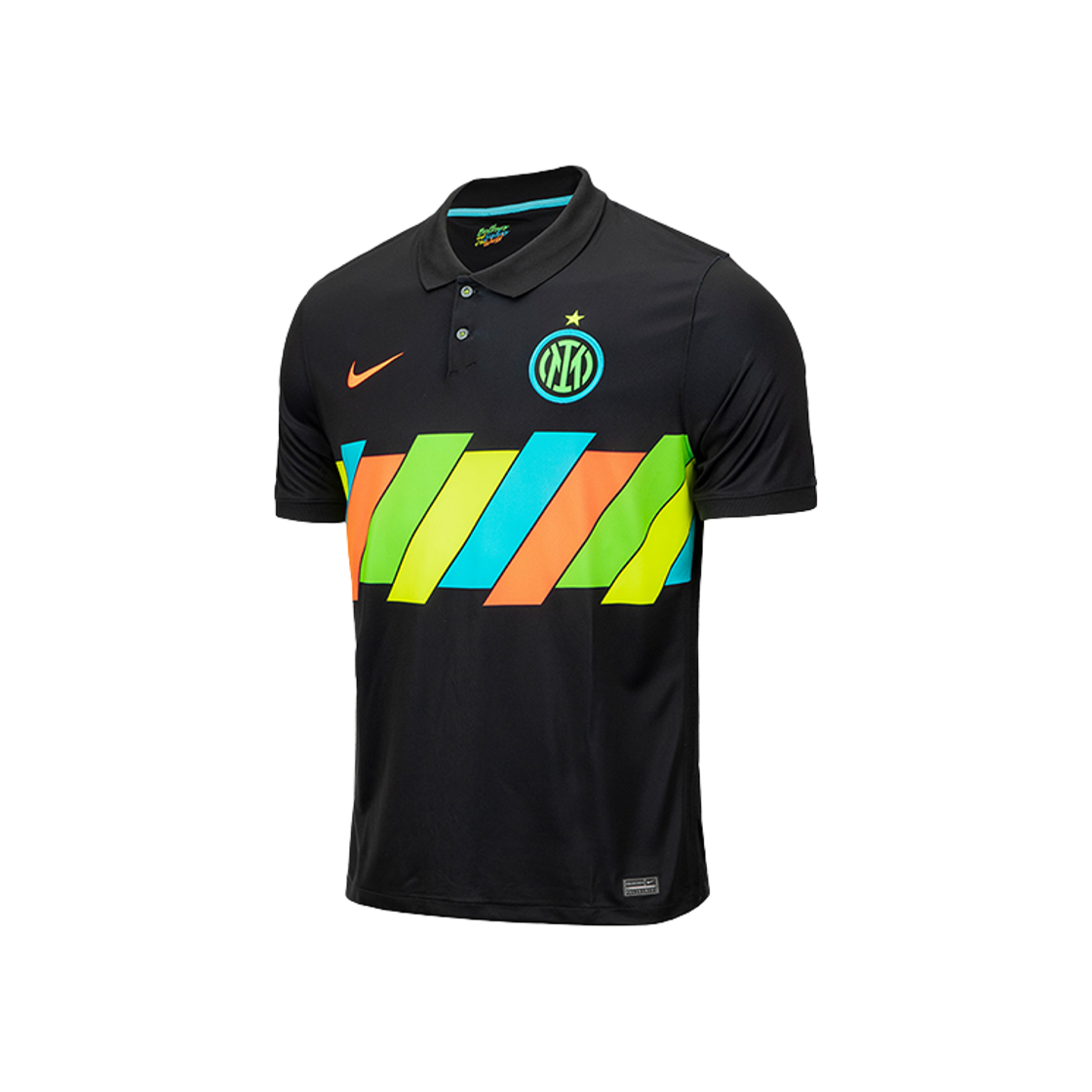 나이키 인터 밀란 2021/22 스타디움 3rd 풋볼 저지 블랙 (논 마킹 & 논 스폰서 버전) | Nike | KREAM