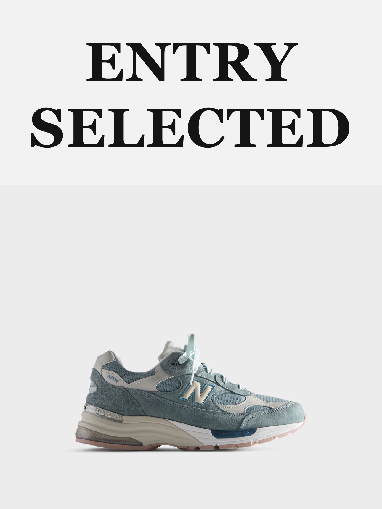 Kith 992 당첨!!! 😱 | KREAM