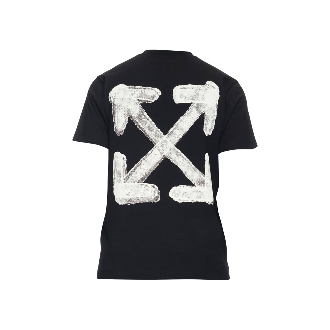 오프화이트 스프레이 애로우 슬림 티셔츠 블랙 | Off-White | KREAM