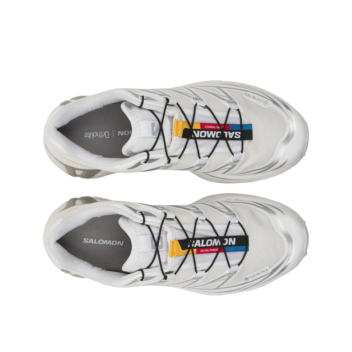 살로몬 XT-6 고어텍스 화이트 실버 | Salomon | KREAM