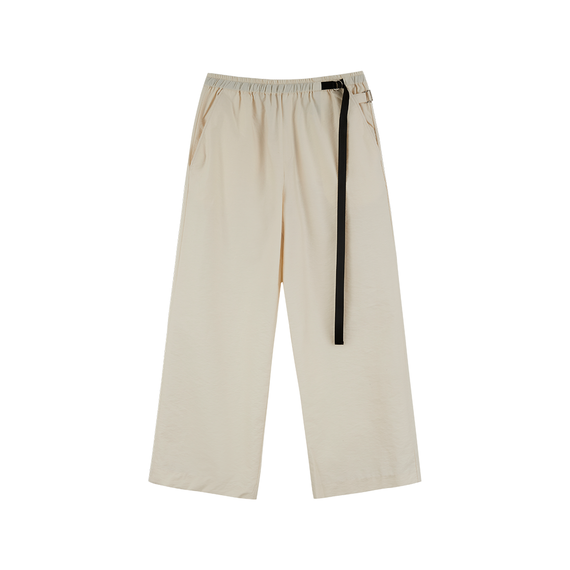 하이투 투 스트랩 와이드팬츠 아이보리 | HYII | KREAM