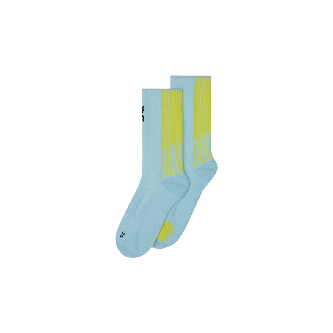 온 러닝 퍼포먼스 런 삭스 하이 워시 라임 | On Running | KREAM