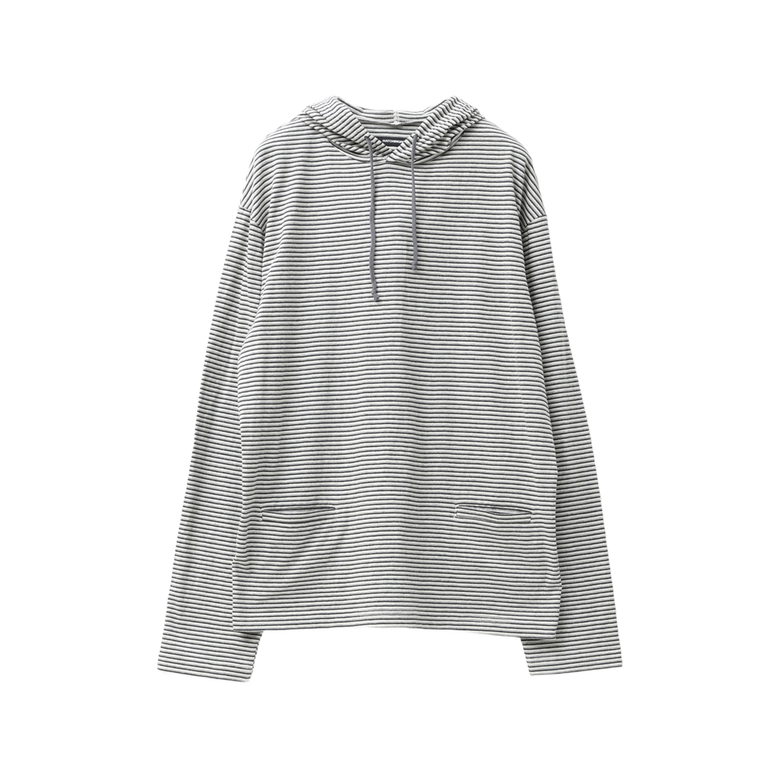 해칭룸 스트라이프 후드 그레이 | Hatchingroom | KREAM