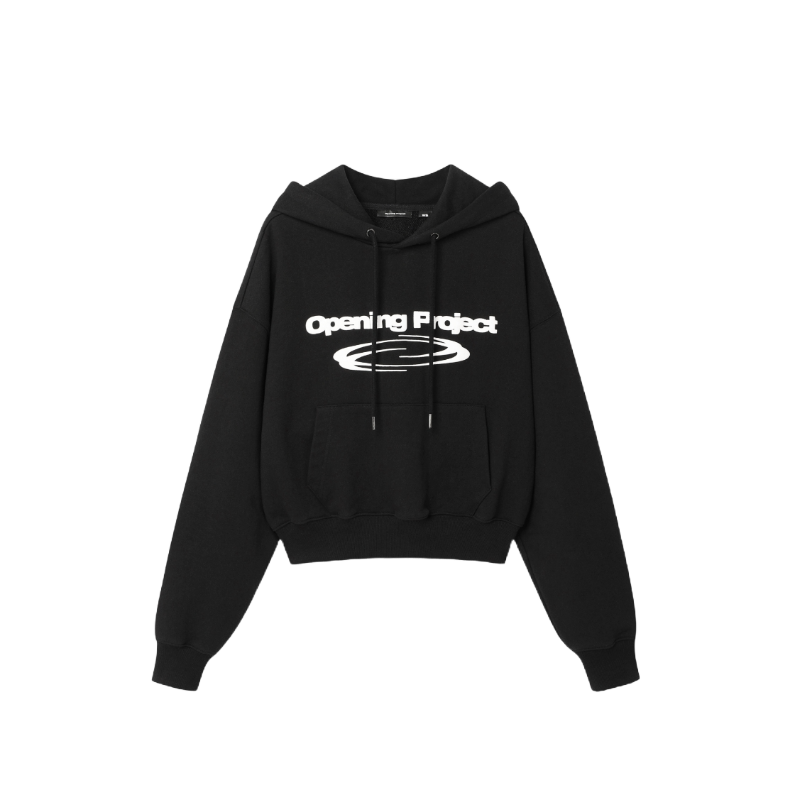 오프닝프로젝트 W 아이덴티티 후디 블랙 | Opening Project | KREAM
