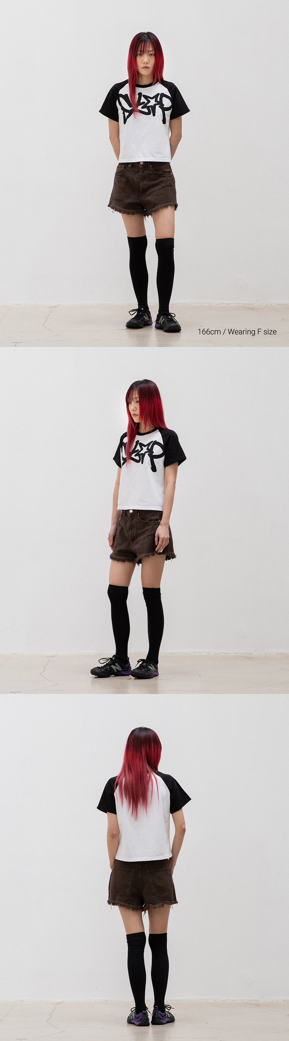 이스트쿤스트 스톱 크롭 레글런 티셔츠 화이트 | ISTKUNST | KREAM