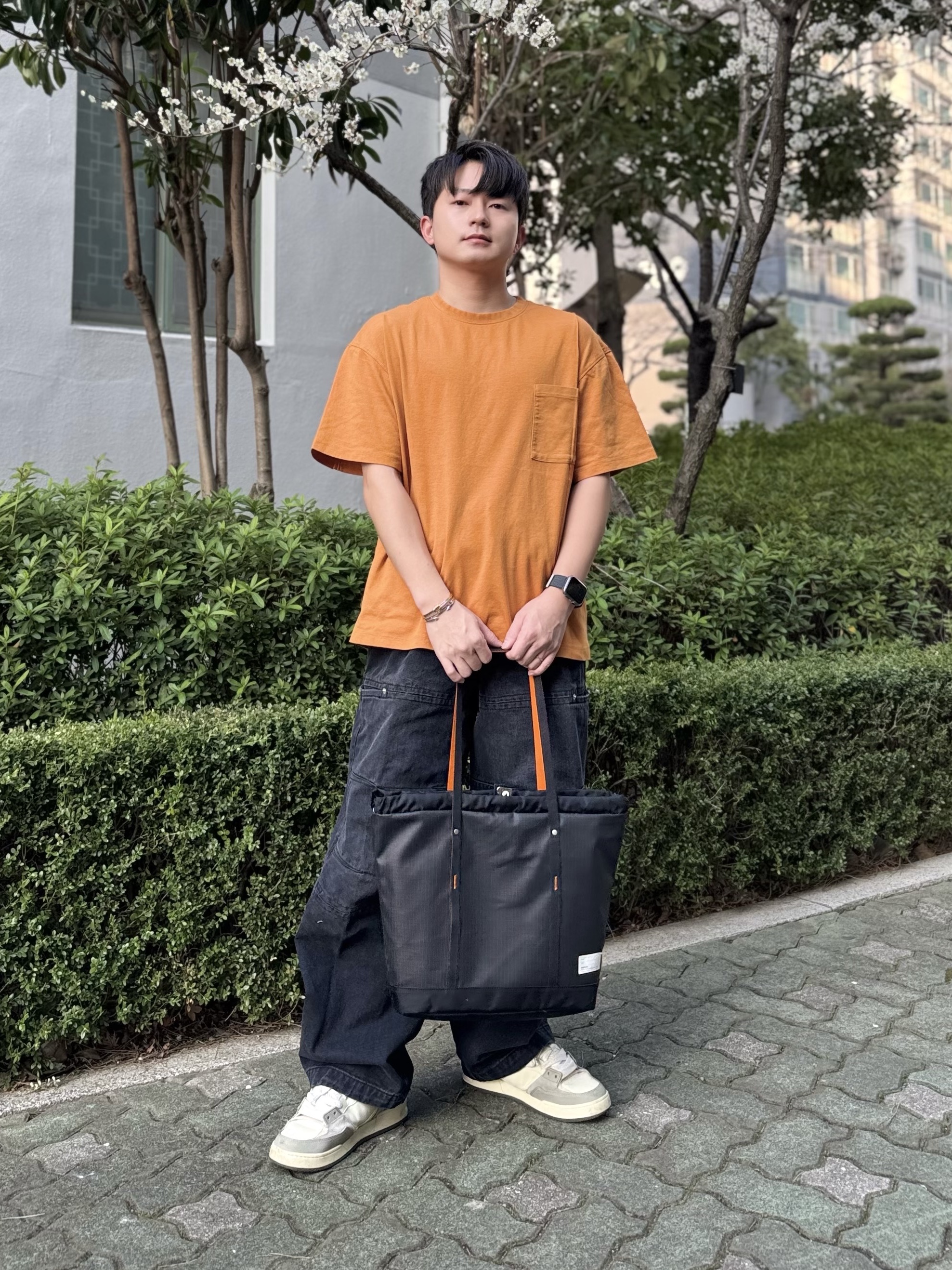 블랙오렌지 코디🖤🍀 | KREAM