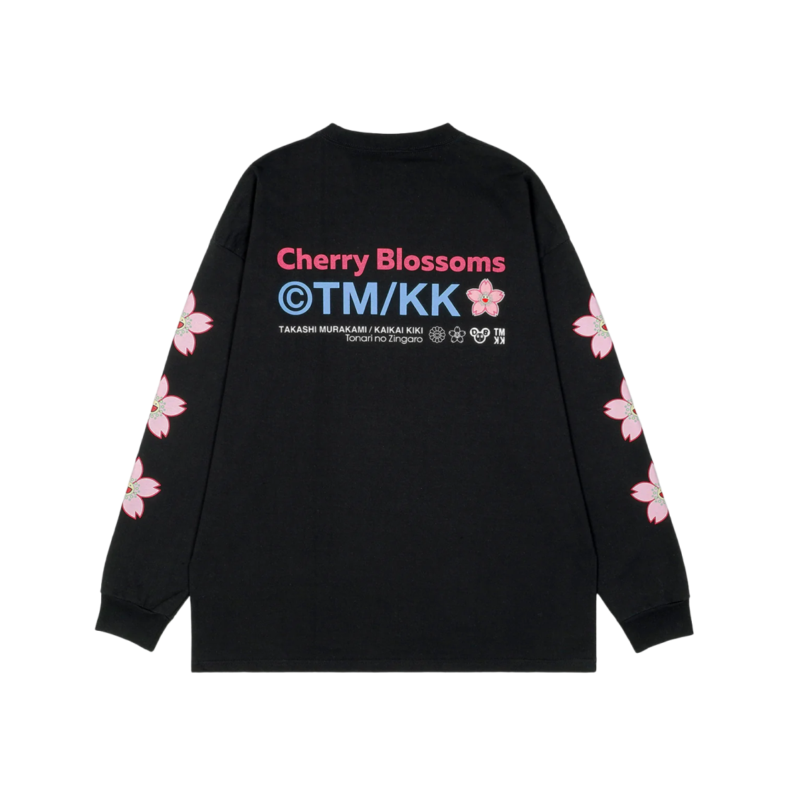 카이카이키키 체리 블라썸 롱슬리브 티셔츠 블랙 | Kaikai Kiki | KREAM