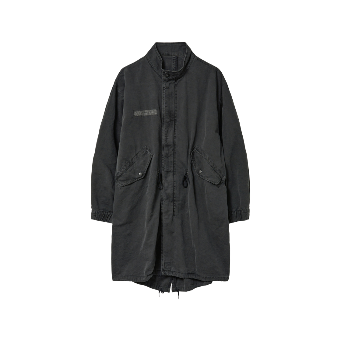 해칭룸 모즈 파카 오버 다이드 그레이 | Hatchingroom | KREAM