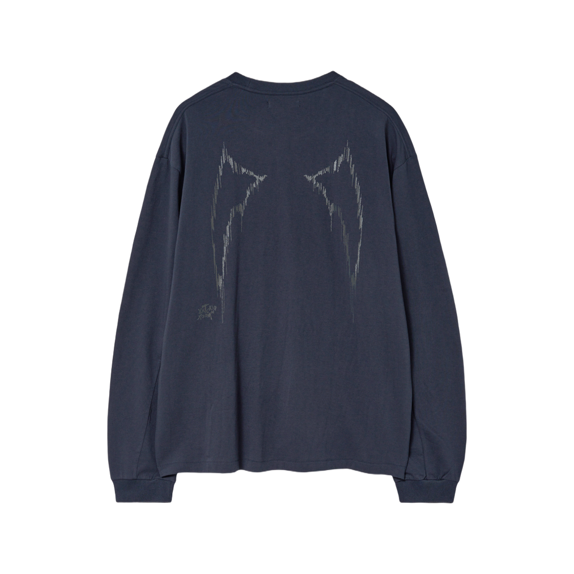 해칭룸 데빌 앤 엔젤 티셔츠 다크 네이비 | Hatchingroom | KREAM