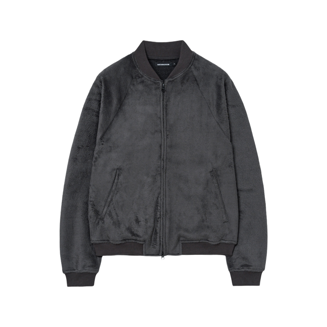 해칭룸 헤어리 자켓 차콜 | Hatchingroom | KREAM