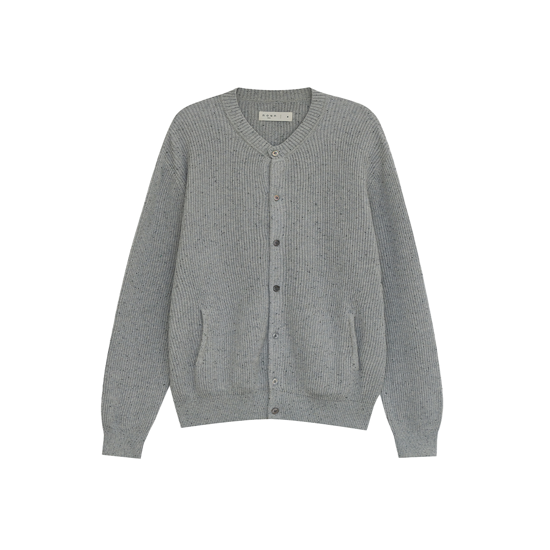 노운 넵 얀 크루넥 가디건 멜란지 그레이 | noun | KREAM
